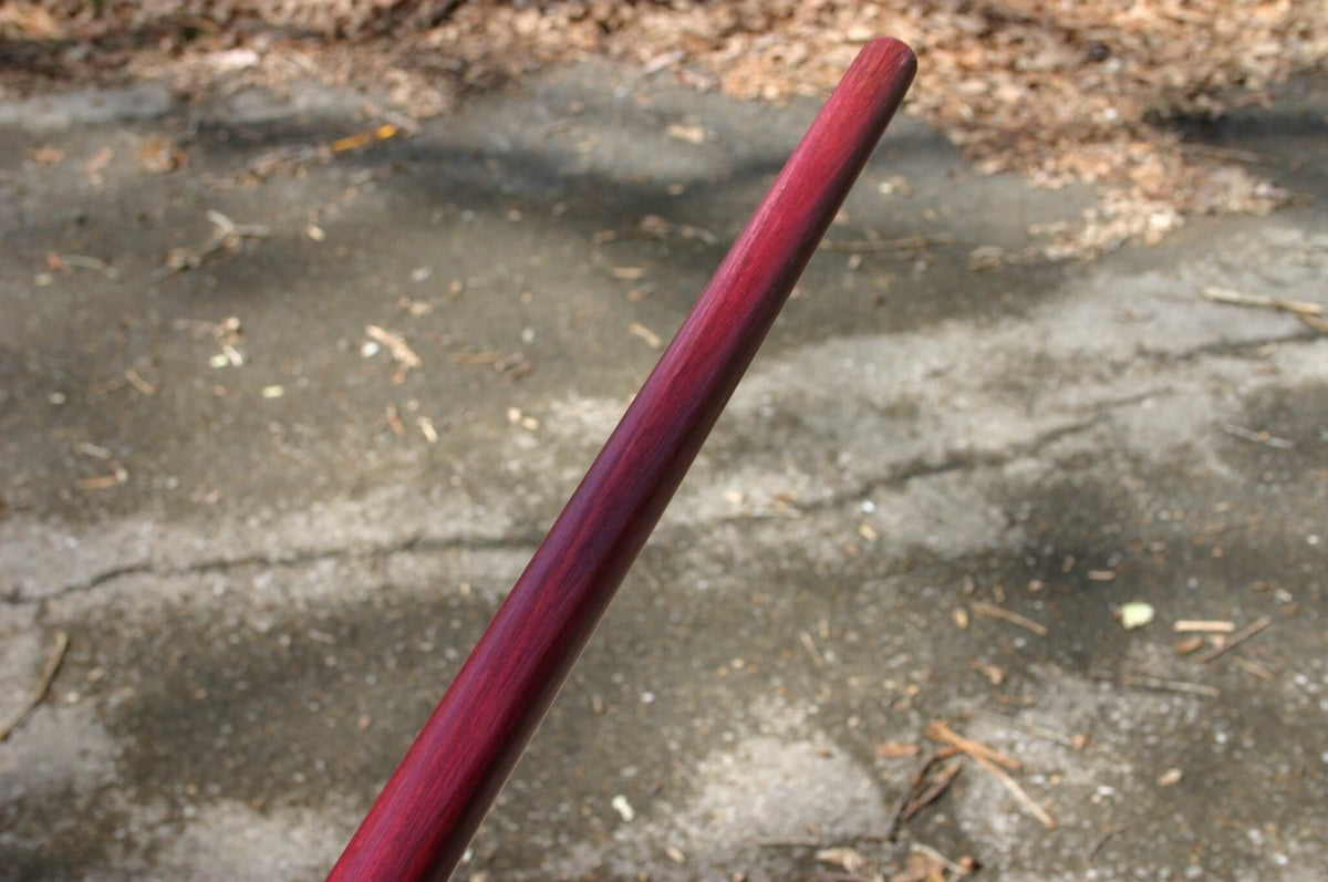 Purpleheart Bo Staff 60"-72" Various thicknesses.