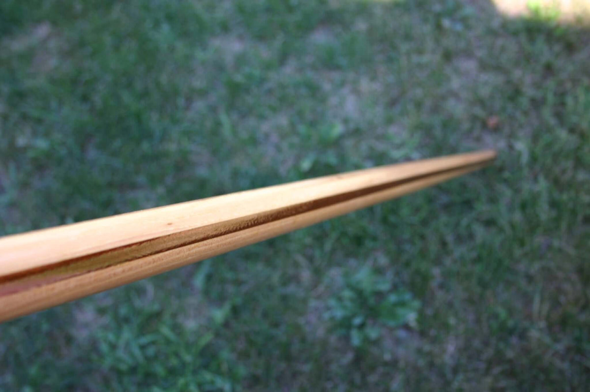 Deluxe Bo Staff 1,1/4" 72" Hickory Ipe. Martial Arts Karate