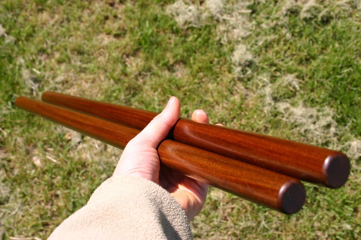 Ipe Hardwod Tanbo Pair, Escrima Sticks. Arnis Martial Arts