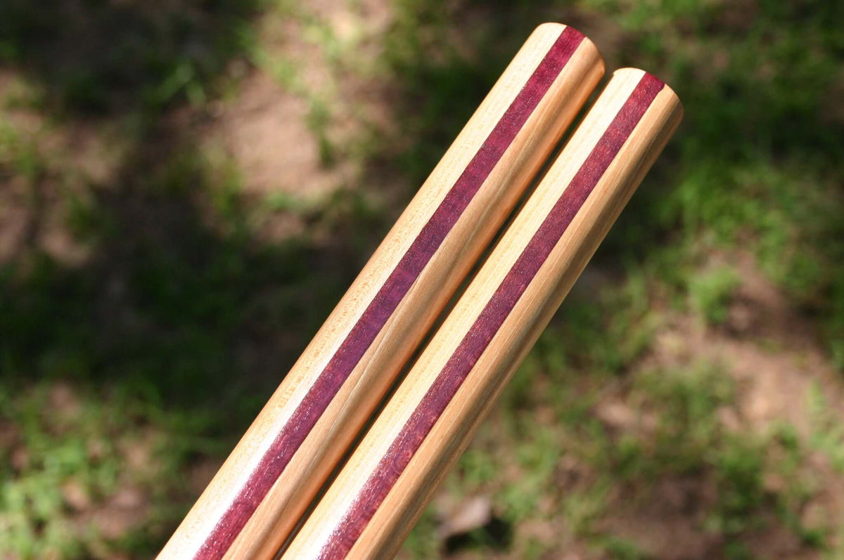 Handmade Hickory/Ipe Tanbo pair 1" 24" Escrima Kali sticks
