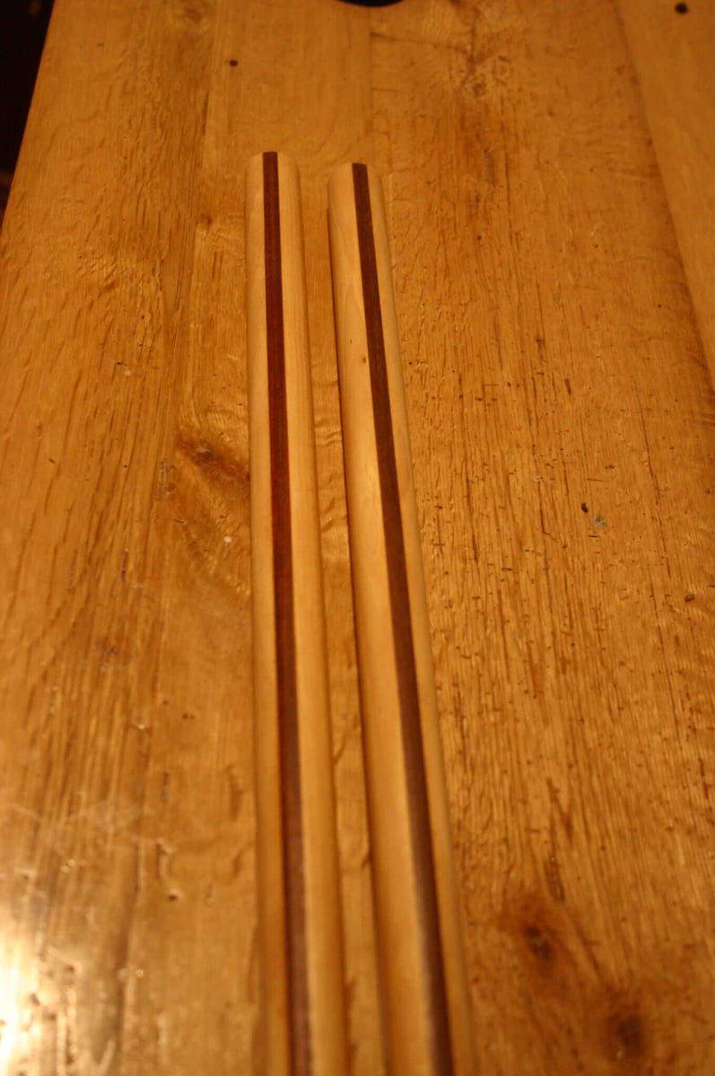Handmade Hickory/Ipe Tanbo pair 1" 24" Escrima Kali sticks